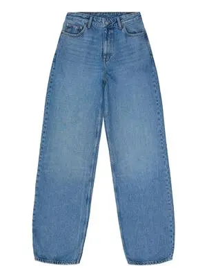DR. DENIM Donna High Relaxed Stream Sky Used - Blue