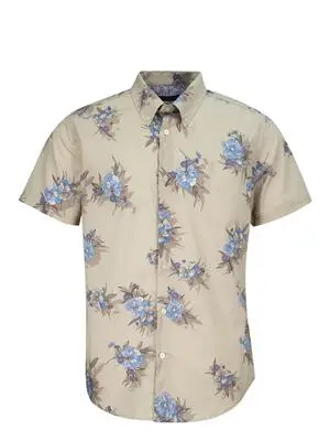 LORDS OF HARLECH Tim Oxford Harmony Shirt Pumice - Brown