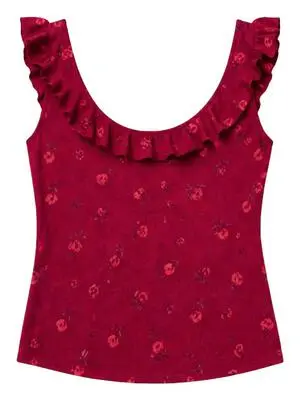 AVANI APPAREL Top Capucine Raspberry - Red