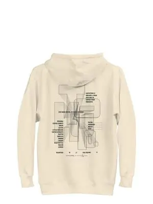 ANCHOR & CREW Gustatory Collaboration Embroidered Hoodie - Brown