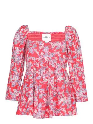 EM & SHI Colour Me Love Top - Red