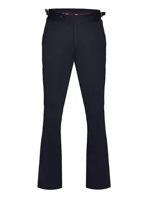 DAVID WEJ Paco Gurkha Chinos Trouser In Navy - Blue