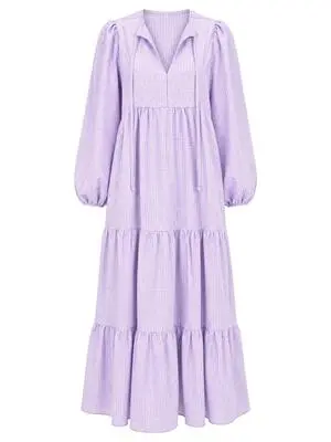 Mind Traveler Gabriela Violet Dress - Purple