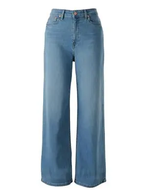 HER & GLORY Rosie Wide Leg In Chelsea Sky - Blue