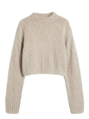 DR. DENIM Neutrals Moira Sweater Brushed Silver Lining - Gray