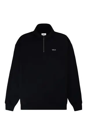 VELD Runyon Uniform Quarter-zip - Black