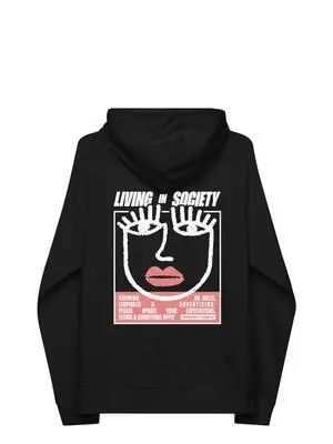 ANCHOR & CREW Six Living In Society Editions Organic Cotton Hoodie - Black