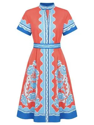 ISLAPAYAL Sydney Shirtdress Pink