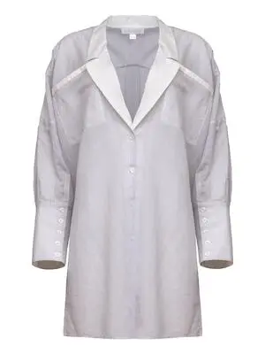 HELENE GALWAS Ingeborg Blouse - Grey