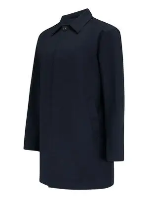 GUARDS LONDON Carver Raincoat Navy - Blue