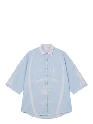 MYSIMPLICATED Pop Cola Shirt - Blue