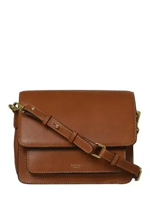 BELSAC Olga Cognac Leather Crossbody - Brown
