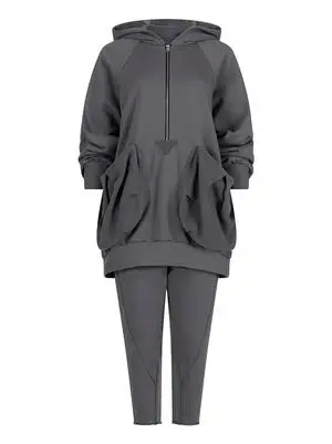CLOTHES BY LOCKER ROOM Steel Zip Hoodie & Jogger Set - Grey