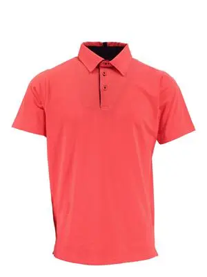 LORDS OF HARLECH Pietro Polo Shirt Melon - Pink