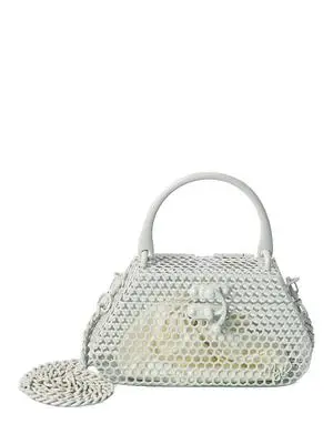 MYTH HOUSE Neutrals Mini Awuraba In Moonbeam Handbag - Grey