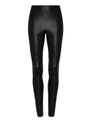 Commando Faux Leather Control Smoothing Legging, Slg06 - Black