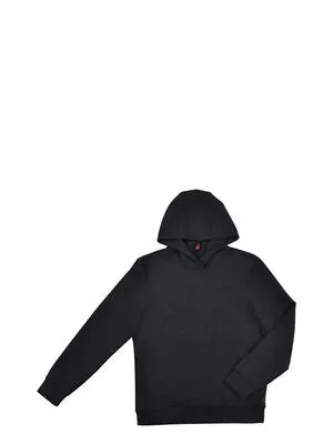 DAVID WEJ Enzo Cotton Hoodie Charcoal - Grey