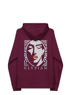 ANCHOR & CREW Burgundy Two Elysian Editions Organic Cotton Hoodie - Red
