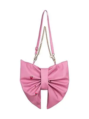 RAINSISTERS Bow Clutch Purse Pink