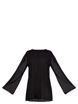 THE ETHOS STUDIO Ana Blouse-dress - Black