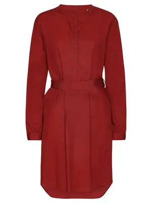 GROBUND The Maalia Shirt Dress The One In Wine - Red