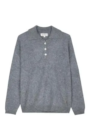 BEL CASHMERE Chloe Cashmere Sweater - Grey