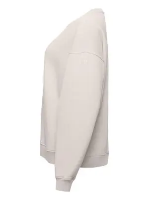 OCIO LEISUREWEAR Neutrals / Oversized Crewneck In Stone - Grey