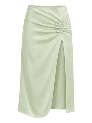 ADIBA Pear Blossom Midi Skirt - Green