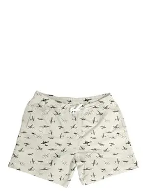 Jacques Zolty Neutrals Kai Swimwear Planes Off - White