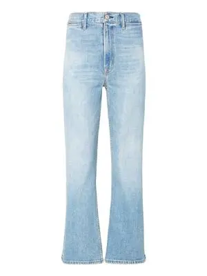 NOEND Queen High Rise Wide Leg Jeans In Philadelphia - Blue