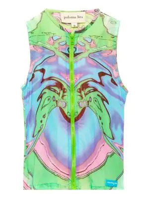 PALOMA LIRA Alien Top - Green
