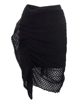 LAHIVE Elle Lace Skirt - Black