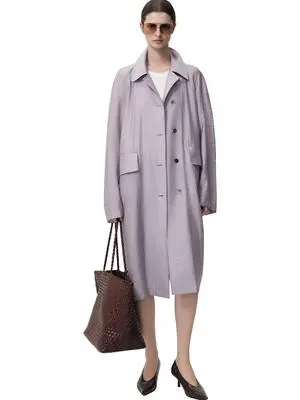 FRONT ROW SHOP Zephy Trench - Purple