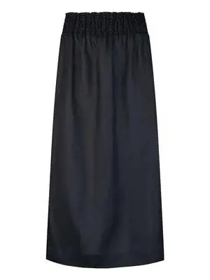 DREF Mojito Linen Maxi Skirt - Black