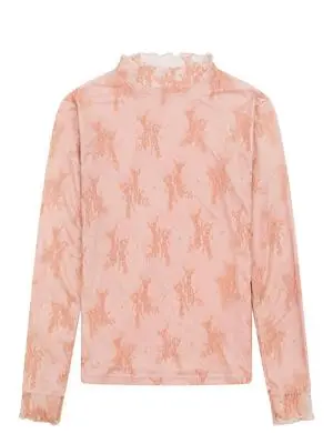 RAVE ON TREND Lace Top - Pink