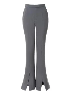 AGGI BY HALEWSKI Pants Monica Baltic Flared Pants- Long Grey