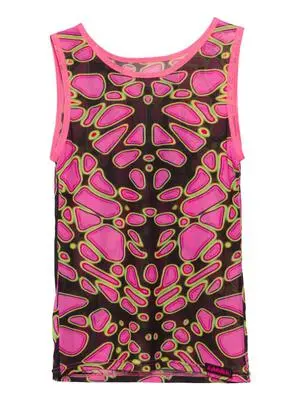 PALOMA LIRA Volt Web Armor Tank Top - Pink