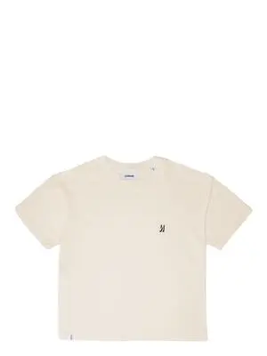 COMUNE Neutrals Nori Oversized Tee Bone - White