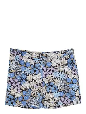 LORDS OF HARLECH Pool Rough Floral Swim Short - Black
