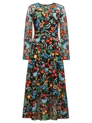 MATSOUR'I Midi Dress Jolin - Black