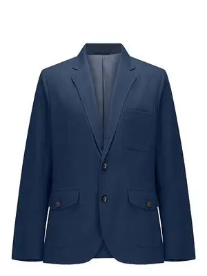 GUARDS LONDON Branford Lightweight Tailored Cotton Blazer Navy - Blue