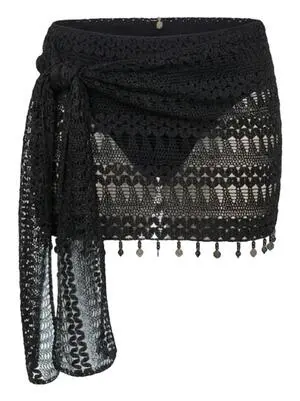 GLAM ON YOU Kida Mini Skirt - Black
