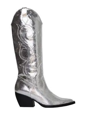 TERRY DE HAVILLAND Annie Cowboy Boot - Silver