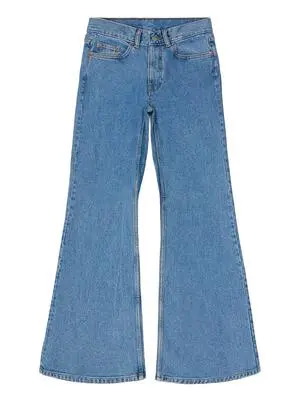 DR. DENIM Elba Mid Bootcut Bay Sky Retro - Blue