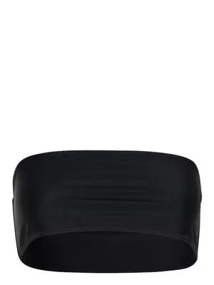 CIRCULAR PATH Bandeau Top - Black