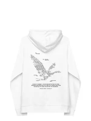 ANCHOR & CREW Organic Cotton Hoodie - White