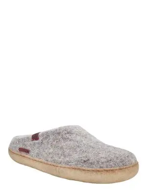 BETTERFELT Classic Slipper With Natural Crepe Rubber Sole - Grey