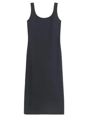 THINKING MU Long Slim Dress Adu - Black