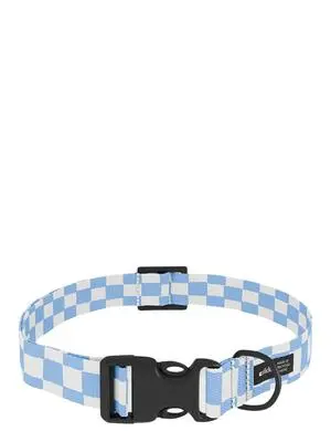 CAFIDE Recycled Pet Collar Vichy Design, Juno - Blue