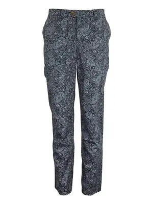LORDS OF HARLECH Jack Tribune Paisley Pant - Grey
